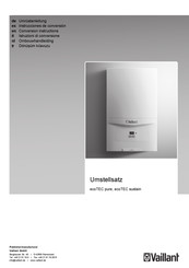 Vaillant ecoTEC sustain 34 Handbücher | ManualsLib