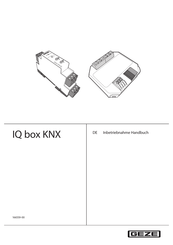 Geze IQ box KNX Handbücher | ManualsLib