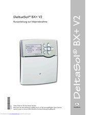 Resol DeltaSol BX+ V2 Handbücher | ManualsLib