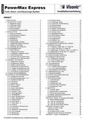 Visonic PowerMax Express Handbücher | ManualsLib
