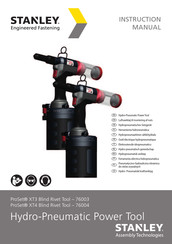 Stanley ProSet XT4 Blind Rivet Tool Handbücher | ManualsLib