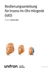 Unitron DX Insera 9 10A Omni Handbücher | ManualsLib