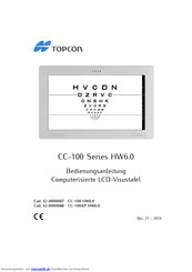Topcon CC-100 HW6.0 Handbücher | ManualsLib