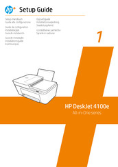 Hp All in One DeskJet 4100e Serie Handbücher | ManualsLib
