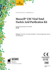 Promega Maxwell CSC Viral Total Nucleic Acid Purification Kit ...