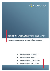 Koelis PERINE Serie Handbücher | ManualsLib