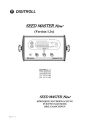 Digitroll SEED MASTER Flow Handbücher | ManualsLib
