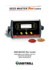 Digitroll SEED MASTER Flow CALIBRA Handbücher | ManualsLib