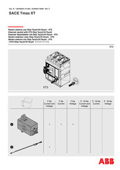 Abb SACE Tmax XT5 Handbücher | ManualsLib