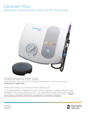 Dentsply sirona Cavitron Plus Handbücher | ManualsLib