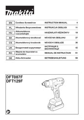 Makita DFT129F Handbücher | ManualsLib