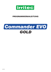 Irritec Commander EVO GOLD Handbücher | ManualsLib