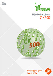 Ridder Meteo-Go! CX500 Handbücher | ManualsLib