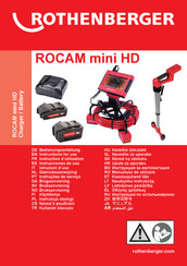 Rothenberger ROCAM mini HD Handbücher | ManualsLib