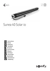 Somfy Sunea 40 Solar io Handbücher | ManualsLib