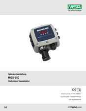 Msa BACHARACH MGS-550 Handbücher | ManualsLib