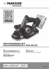 Parkside performance PPHA 20-Li B2 Handbücher | ManualsLib