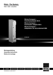 Friedhelm loh Rittal RiLine Compact Handbücher | ManualsLib