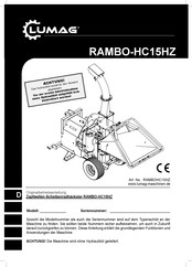 Lumag RAMBO-HC15HZ Handbücher | ManualsLib