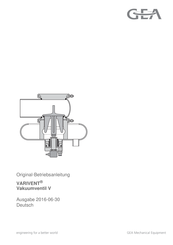 Gea VARIVENT Vakuumventil V Handbücher | ManualsLib