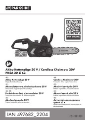 Parkside PKSA 20-Li C3 Handbücher | ManualsLib