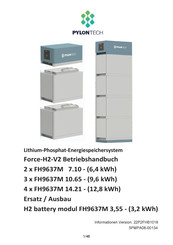 Pylontech Force-H2-V2 FH9637M 7.10 Handbücher | ManualsLib