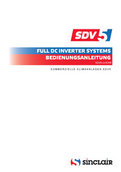 Sinclair SDV5 EAM Serie Handbücher | ManualsLib