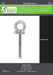 Kratos safety FA 60 011 00 Handbücher | ManualsLib