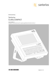 Sartorius EcoMix.COMPACT EM02T-X Handbücher | ManualsLib