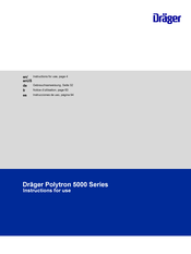 Dräger Polytron 5100 EC Handbücher | ManualsLib