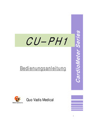 Cu medical systems CardioMeter CU-PH1 Handbücher | ManualsLib
