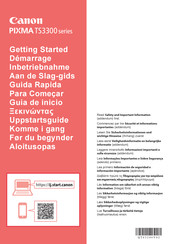 Canon PIXMA TS3300 series Handbücher | ManualsLib