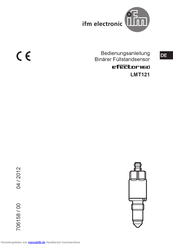 Ifm electronic LMT121 Handbücher | ManualsLib