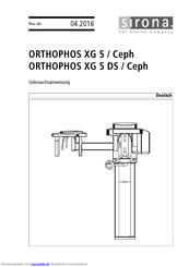 Sirona ORTHOPHOS XG 5 Handbücher | ManualsLib