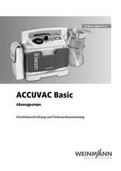 Weinmann ACCUVAC Basic Handbücher | ManualsLib