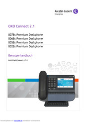 Alcatel-lucent 8058s Premium DeskPhone Handbücher | ManualsLib