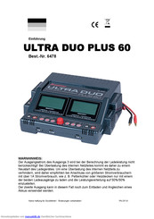 Graupner ULTRA DUO PLUS 60 Handbücher | ManualsLib