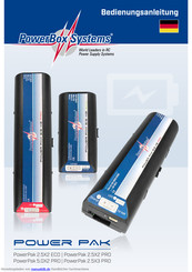 Powerbox systems PowerPak 5.0X2 PRO Handbücher | ManualsLib