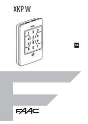 Faac XKP W 868 Handbücher | ManualsLib