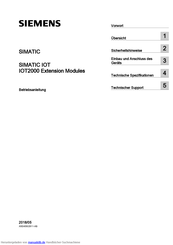 Siemens SIMATIC IOT2000 Handbücher | ManualsLib