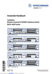 Hirschmann MACH 4000 Familie Handbücher | ManualsLib