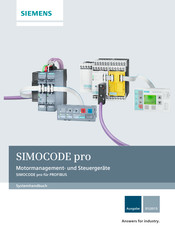Siemens SIRIUS SIMOCODE pro Handbücher | ManualsLib
