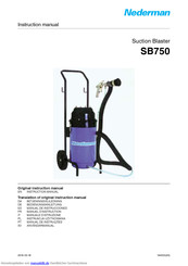 Nederman SUCTION BLASTER SB750 Handbücher | ManualsLib